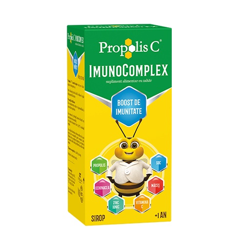 Propolis C ImunoComplex sirop, 100 ml, Fiterman : Farmacia Tei online
