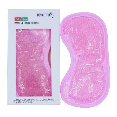 Masca pentru ochi cu perle de silicon rece/cald, Beyoutiful : Farmacia ...