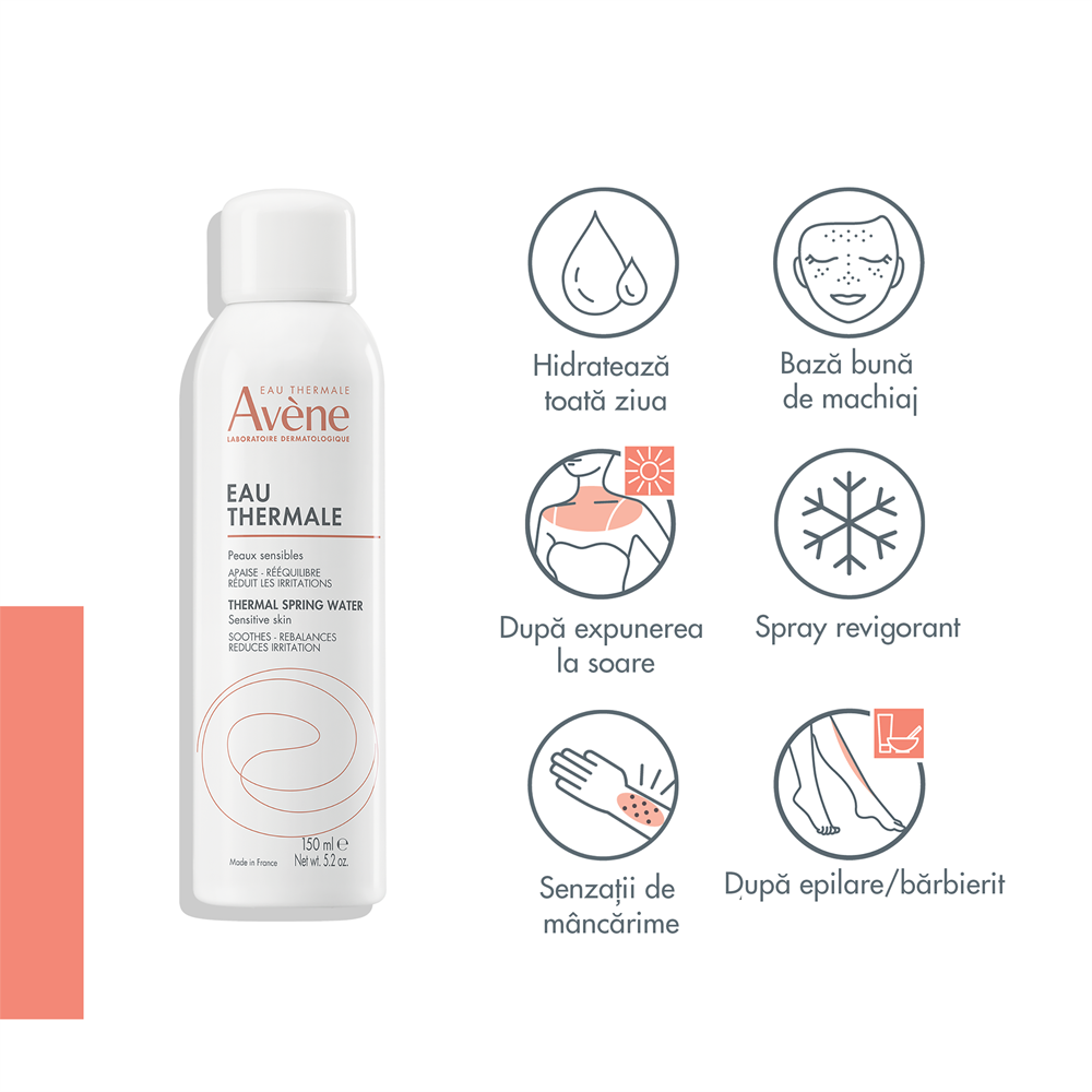 Apa termala spray, 150 ml, Avene : Farmacia Tei online