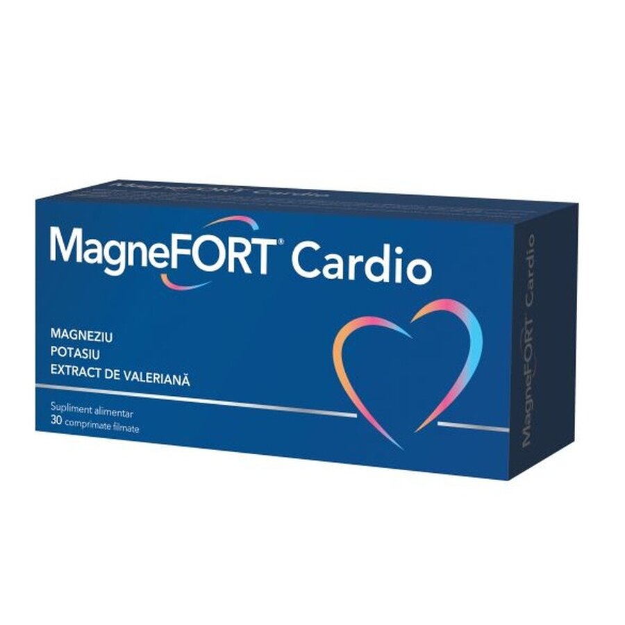 MagneFort Cardio, 30 comprimate filmate, Biofarm : Farmacia Tei online