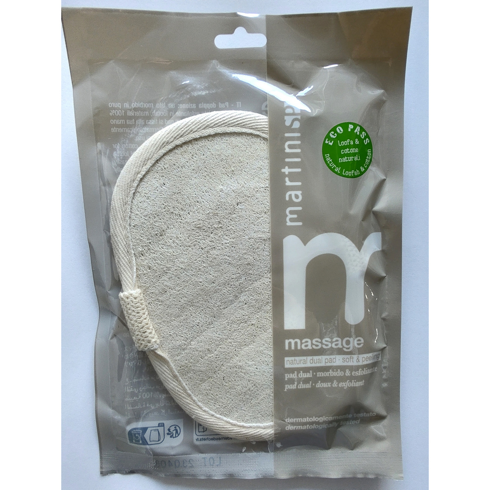 Burete exfoliant cu lufa Palmar, 1 bucata, Martini : Farmacia Tei online
