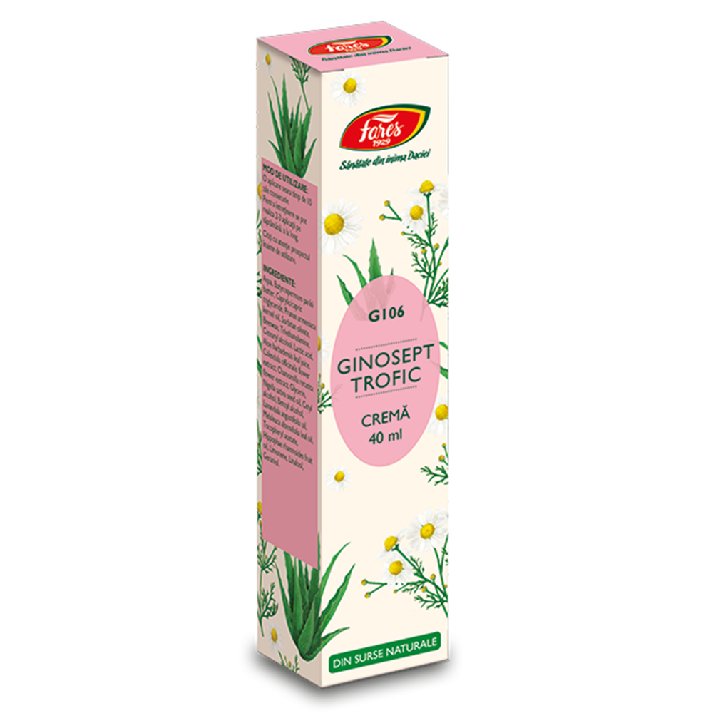 Crema Ginosept Trofic G106, 40 ml, Fares : Farmacia Tei online