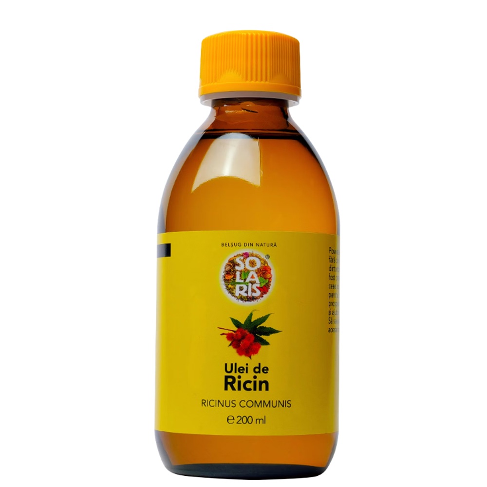 Ulei de Ricin, 200 ml, Solaris : Farmacia Tei online