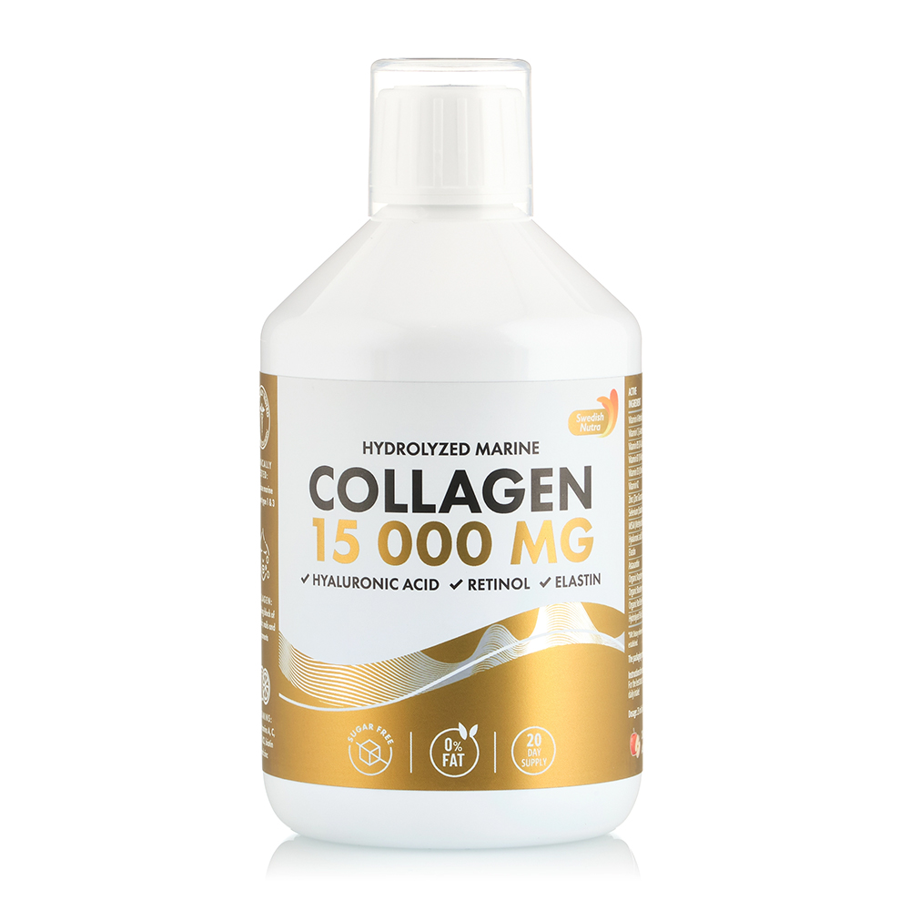 Colagen Hidrolizat Lichid Tip 1 si 3 15 000 Mg + Acid Hialu : Farmacia ...