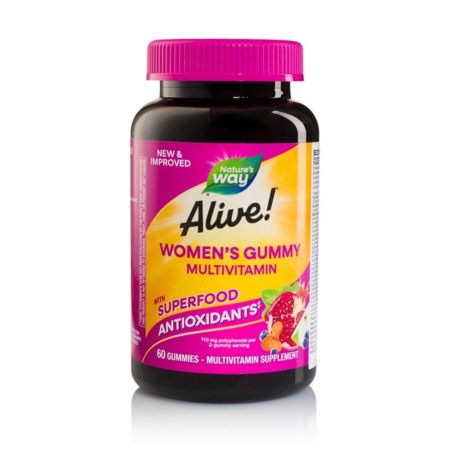 Jeleuri pentru femei Alive Women's Gummy Multivitamin, 60 b : Farmacia ...