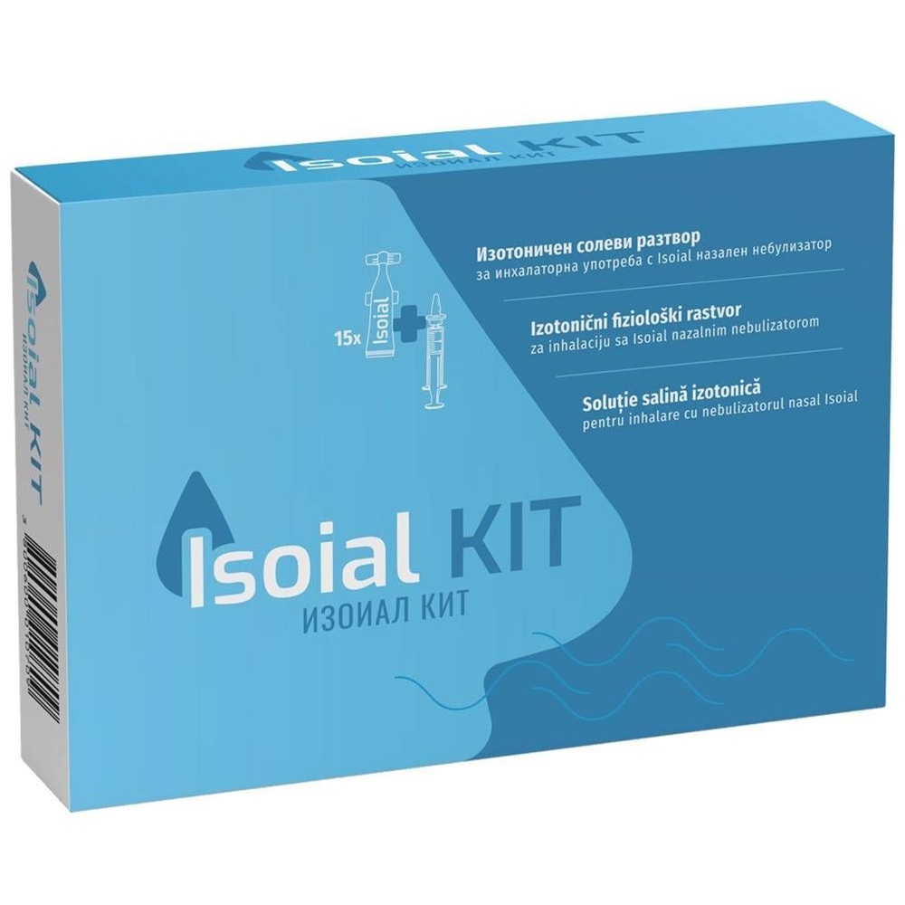Solutie salina pentru nas infundat Isoial, 15 flacoane x 5 : Farmacia ...