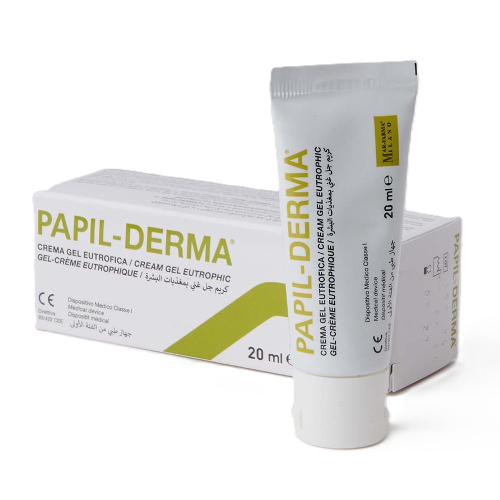 Gel-crema eutrofica Papil-Derma, 20 ml, Mar Farma : Farmacia Tei online