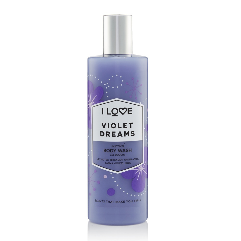 Gel de dus Violet Dreams Signature, 350 ml, I Love : Farmacia Tei online