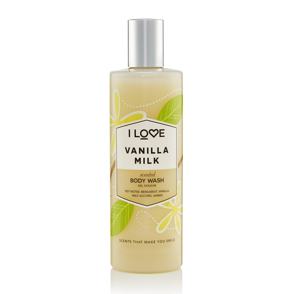 Gel de dus Vanilla Milk Signature, 350 ml, I Love : Farmacia Tei online