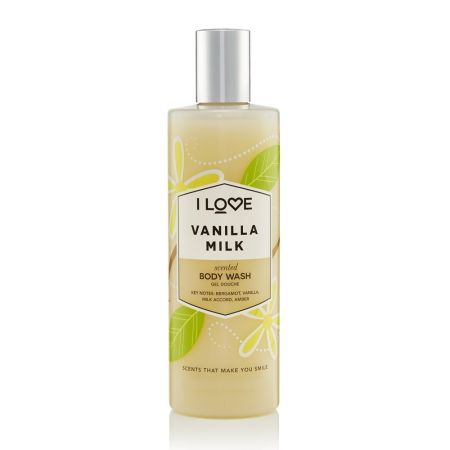 Gel de dus Vanilla Milk Signature, 350 ml, I Love : Farmacia Tei online