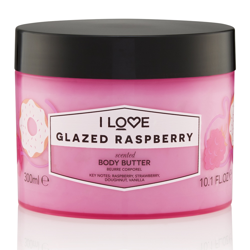Unt de corp Glazed Raspberry Signature, 330 ml, I Love : Farmacia Tei ...