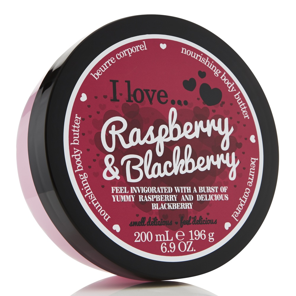Unt de corp Raspberry Blackberry Original, 200 ml, I Love : Farmacia ...