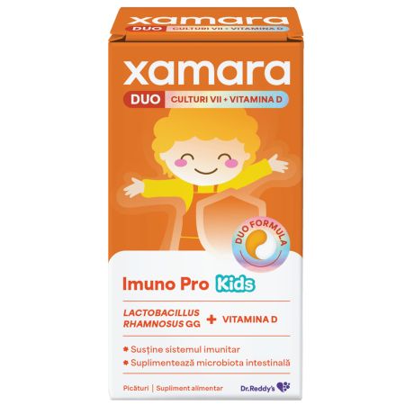 Picaturi Xamara Duo Imuno Pro Kids, 10 ml, Dr. Reddys : Farmacia Tei online