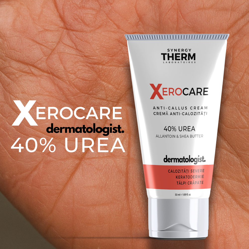Crema anti-calozitati cu 40% uree Xerocare Dermatologist, 5 : Farmacia ...