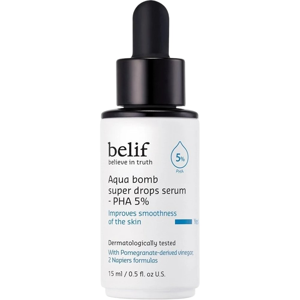 Ser de fata PHA 5% Aqua Bomb, 15 ml, Belif : Farmacia Tei online