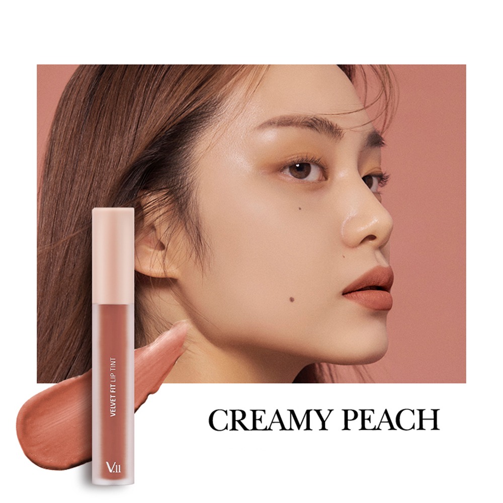 Ruj lichid mat Creamy Peach Velvet Fit Lip Tint, 4.7 grame, : Farmacia Tei online