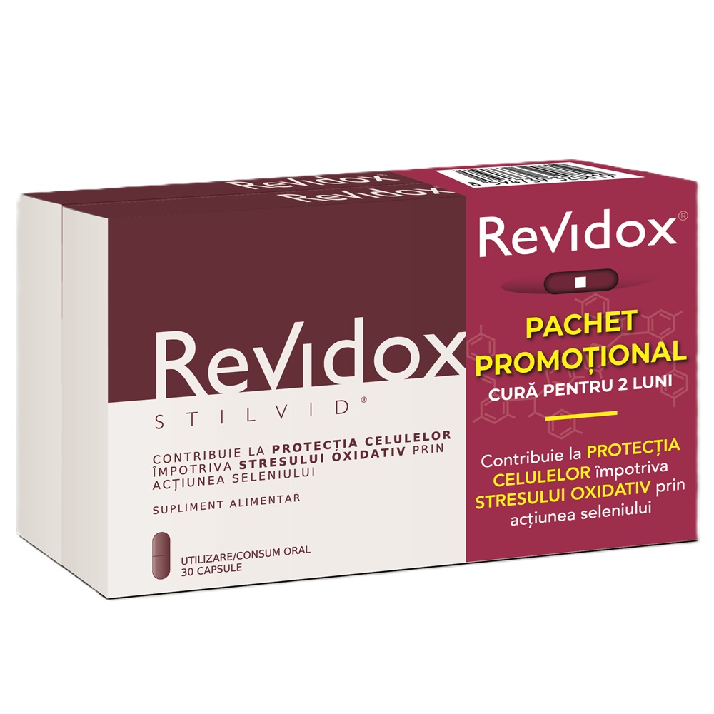 Revidox, 30 capsule, Zentiva : Farmacia Tei online