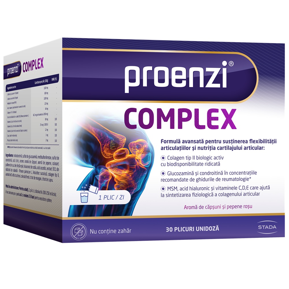 Prospect Proenzi Complex, 30 plicuri, Walmark : Farmacia Tei online