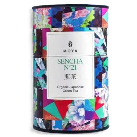 Ceai verde organic Sencha, 60 g, Moya : Farmacia Tei online