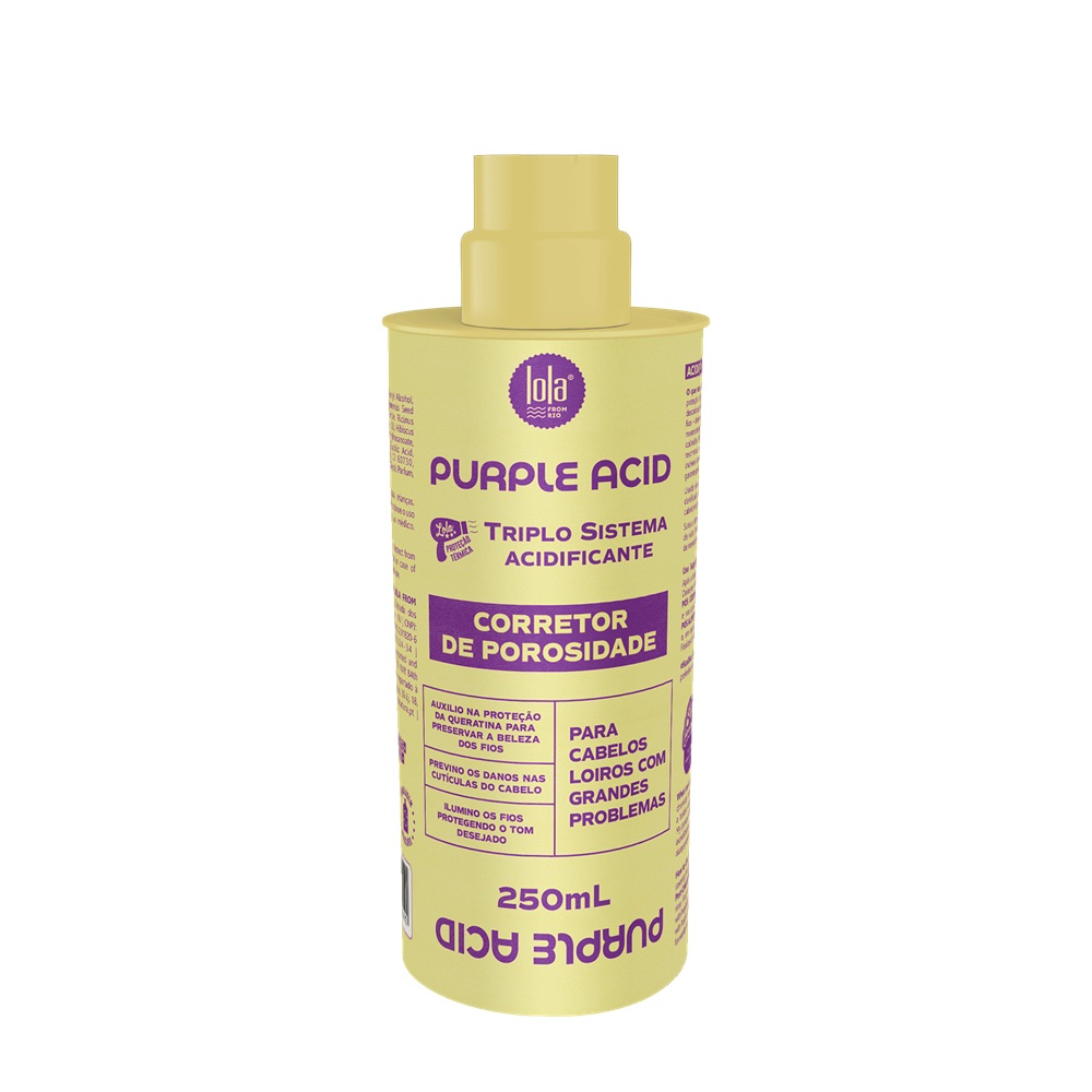 Tratament acidifiant cu pigment violet pentru par blond Pur : Farmacia ...