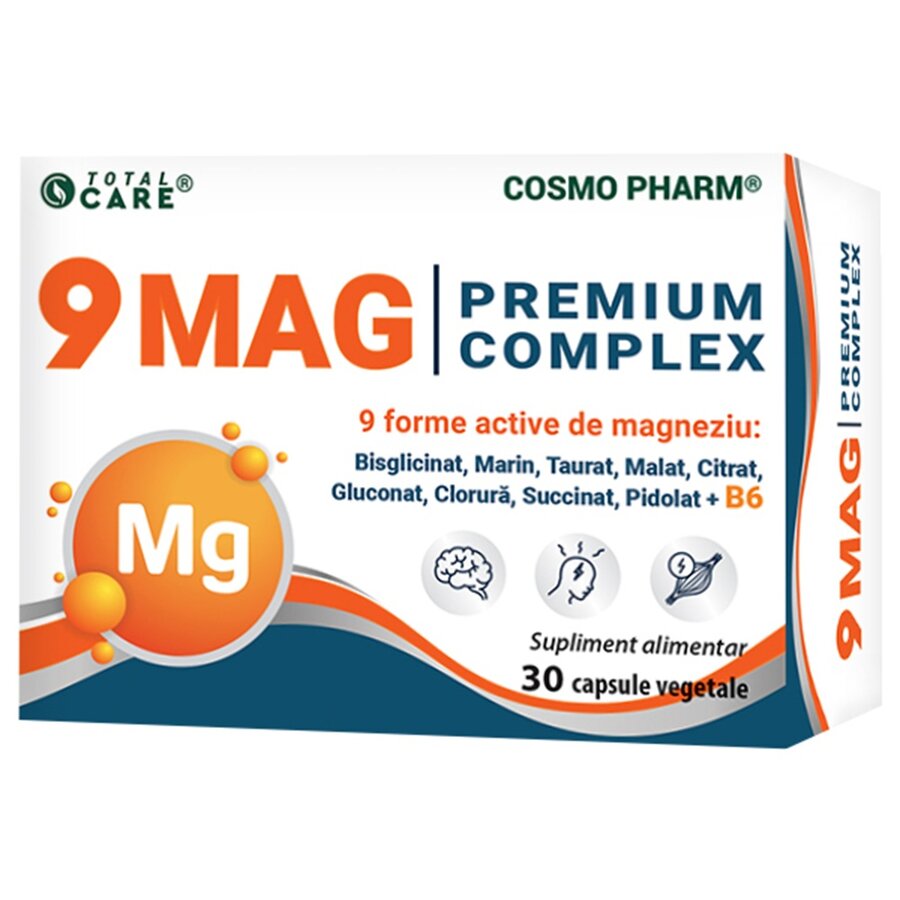 9 Mag Premium Complex, 30 capsule vegetale, Cosmo Pharm : Farmacia Tei ...