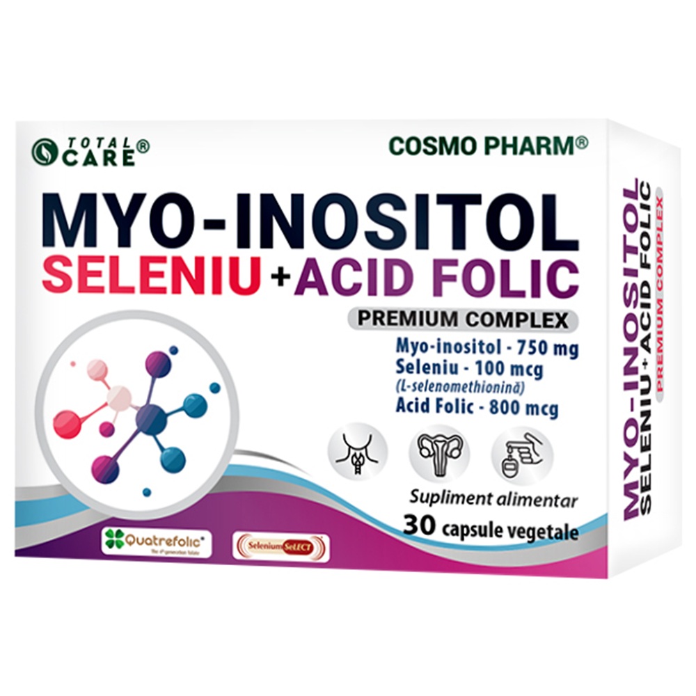 MYO Inositol, 30 capsule vegetale, Cosmopharm : Farmacia Tei online
