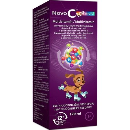 Sirop multivitamine pentru copii Novo C Kids Multi, 120 ml, : Farmacia ...