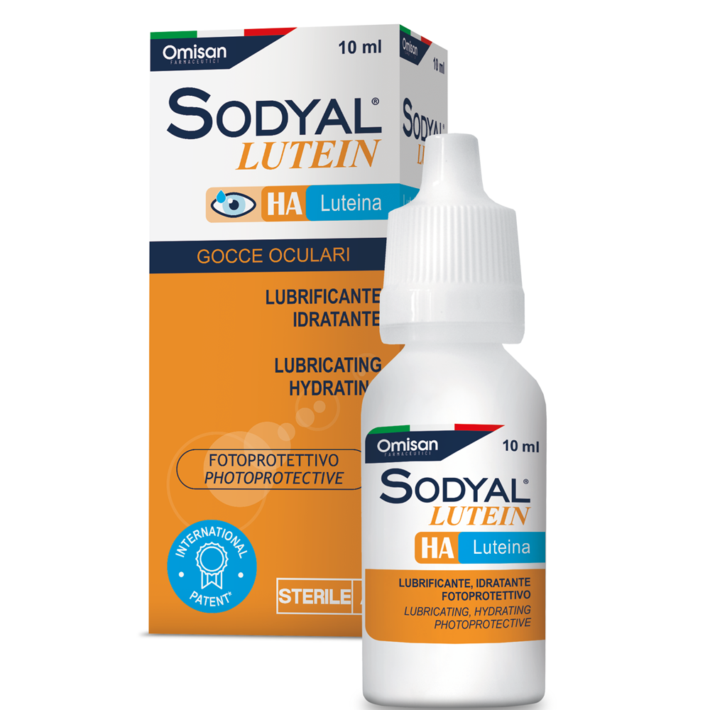 Solutie oftalmica Sodyal Lutein, 10 ml, Omisan Farmaceutici : Farmacia ...