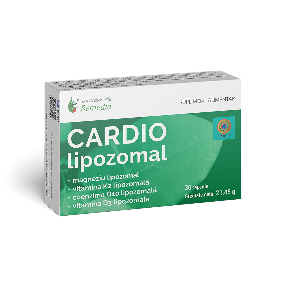 Cardio Lipozomal, 30 capsule, Remedia : Farmacia Tei online