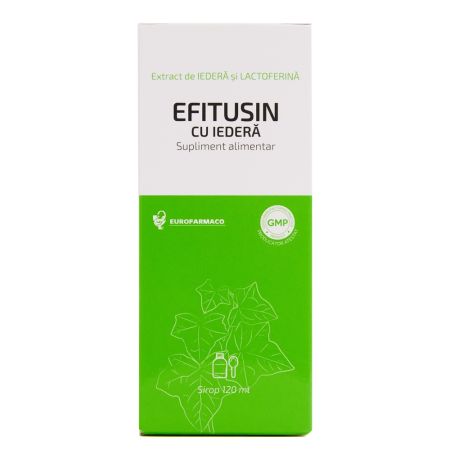 Sirop cu iedera Efitusin, 120 ml, Eurofarmaco : Farmacia Tei online