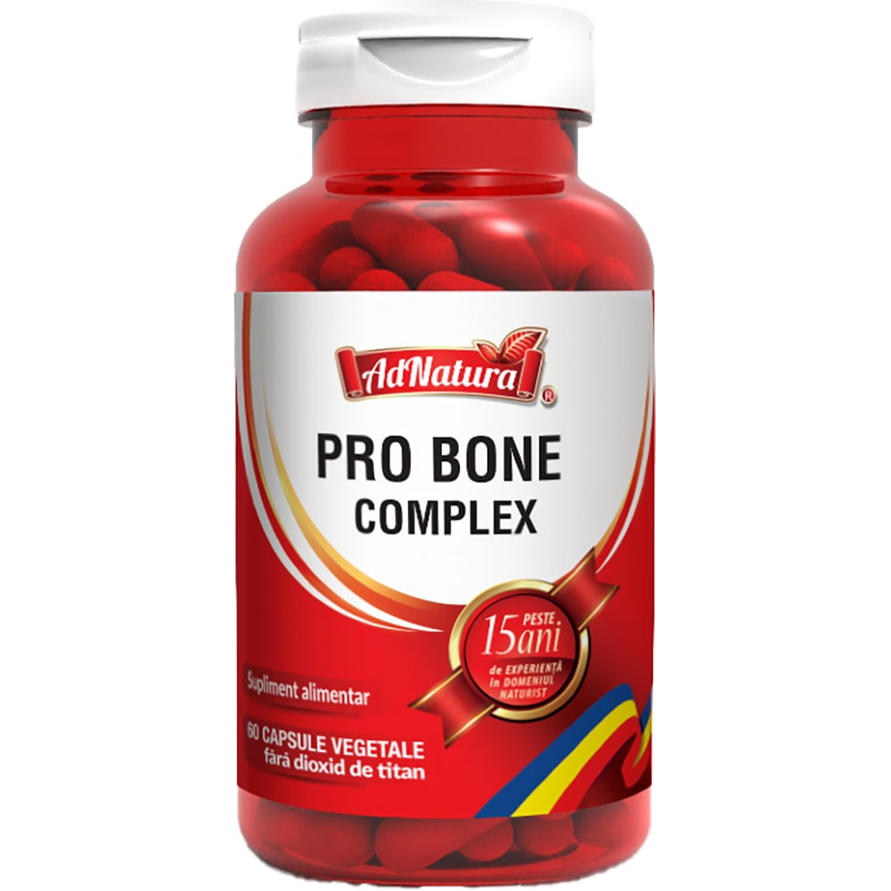 Pro Bone Complex, 60 capsule vegetale, AdNatura : Farmacia Tei online