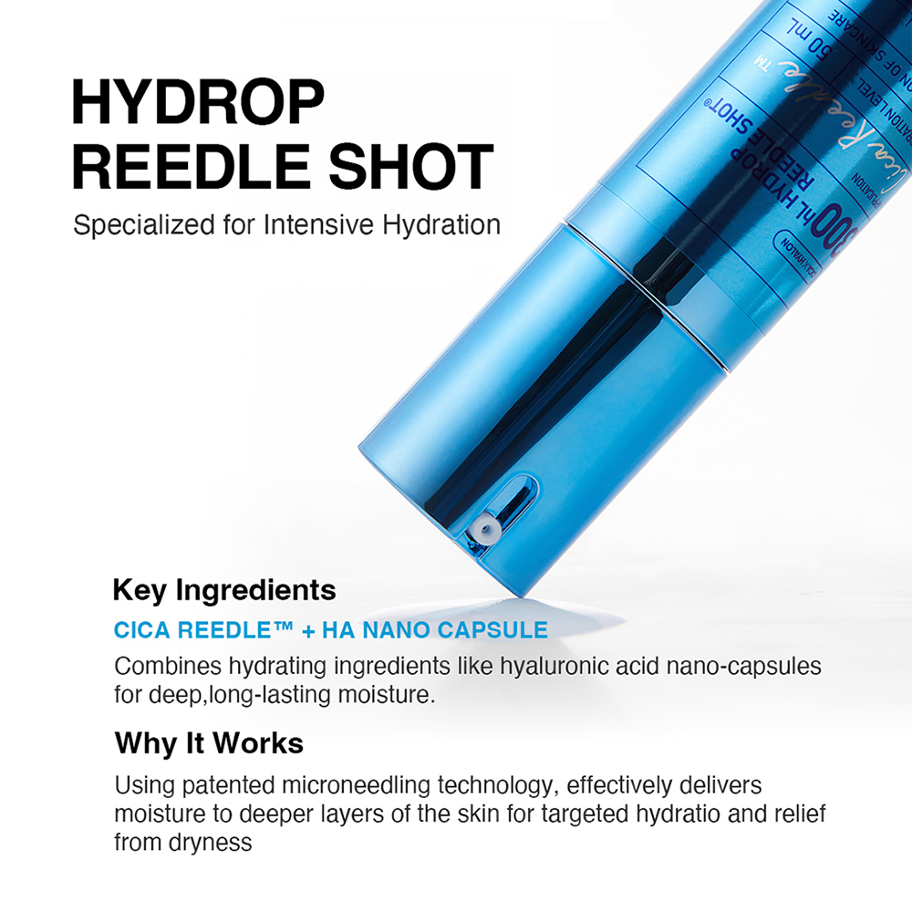 Ser facial hidratant Hydrop Reedle Shot 100, 50 ml, VT Cosm : Farmacia Tei online