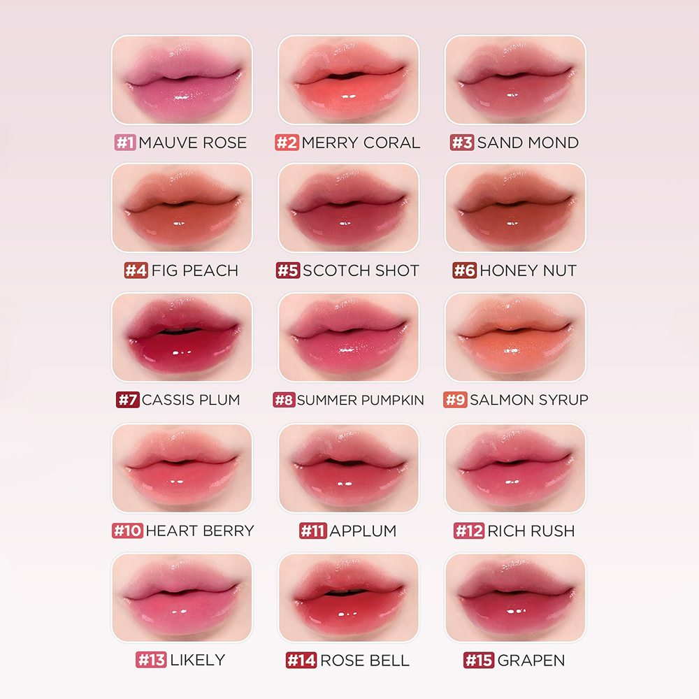 Ruj lichid cu efect glossy 11 Applum Waterism Glow, 4 g, Ti : Farmacia ...