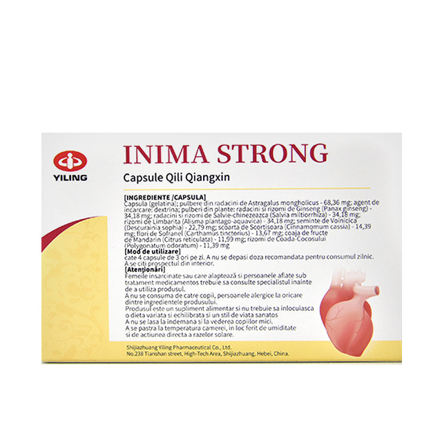Inima Strong, 36 capsule, Yiling Pharmaceutical : Farmacia Tei online