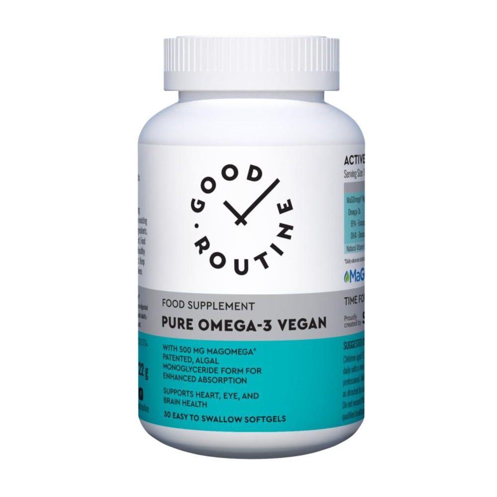 Pure Omega-3 Vegan Good Routine, 30 capsule gelatinoase moi : Farmacia ...