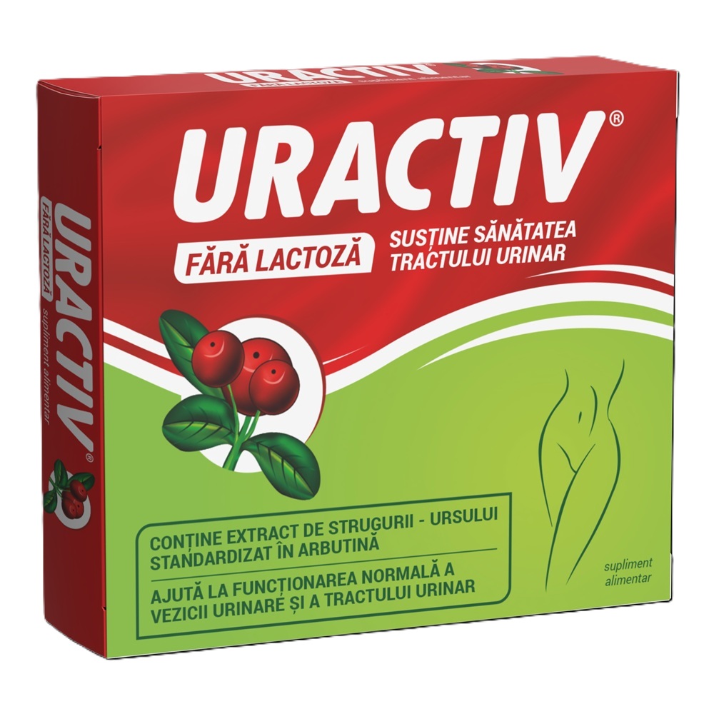 Uractiv Forte fara lactoza, 10 capsule, Terapia : Farmacia Tei online