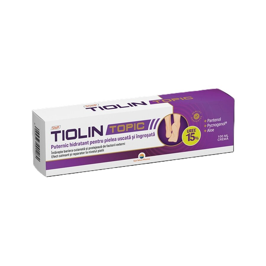 Crema Tiolin Topic, 100 ml, Sun Wave Pharma : Farmacia Tei online