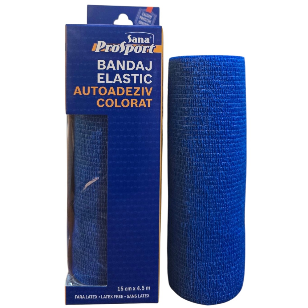 Bandaj elastic colorat autoadeziv ProSport, 15 cm x 4.5 m, : Farmacia ...