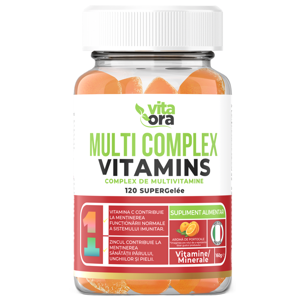 Jeleuri cu aroma de portocale Multi Complex Mix Vitamins, 1 : Farmacia ...