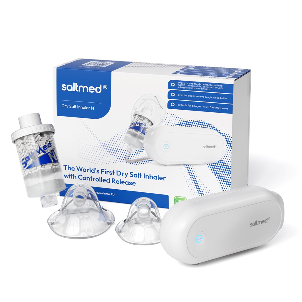Inhalator cu aer salin uscat Tip N Adulti+Copii, 1 bucata, : Farmacia ...