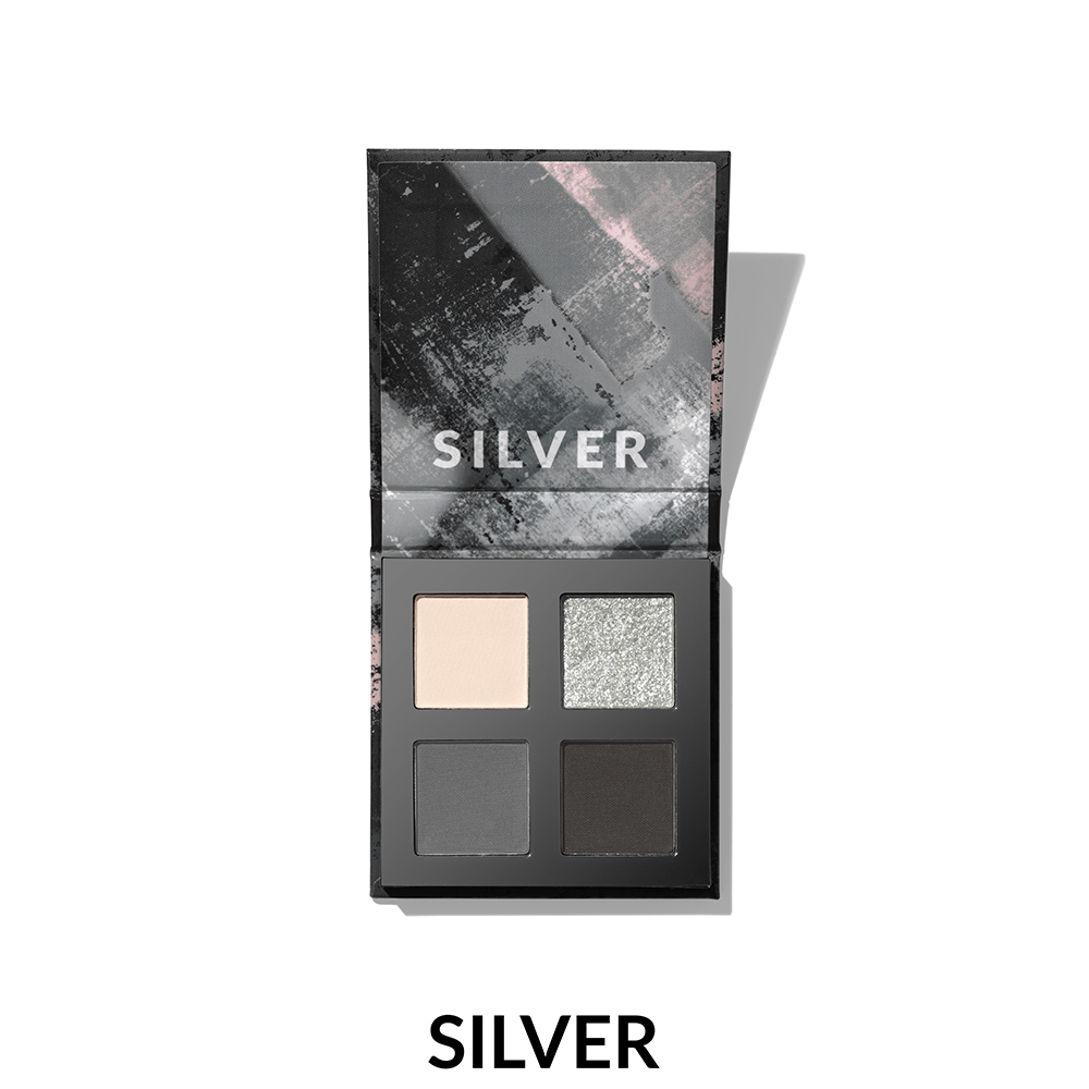Paleta de farduri Silver Ultra Quad, 2.8 g, Avon : Farmacia Tei online