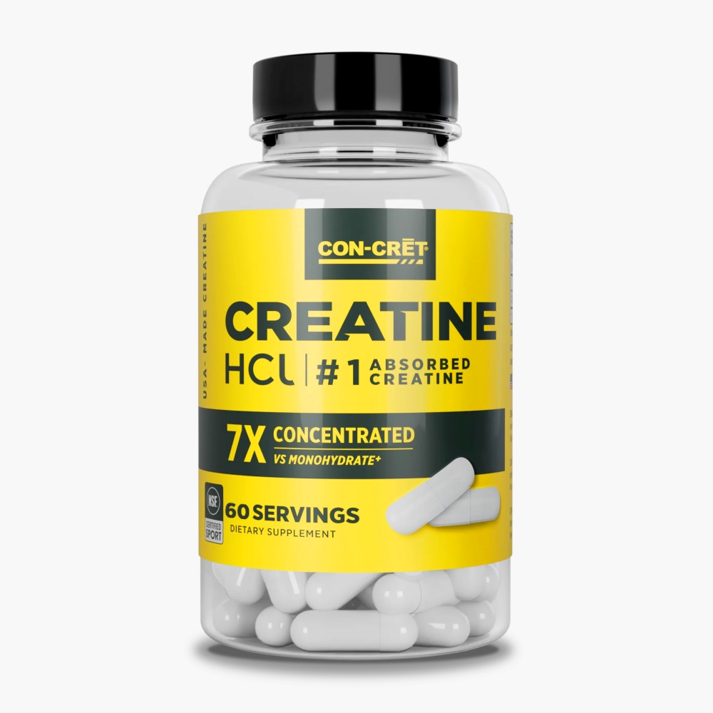 Creatina HCL, 60 capsule, Con-Cret : Farmacia Tei online
