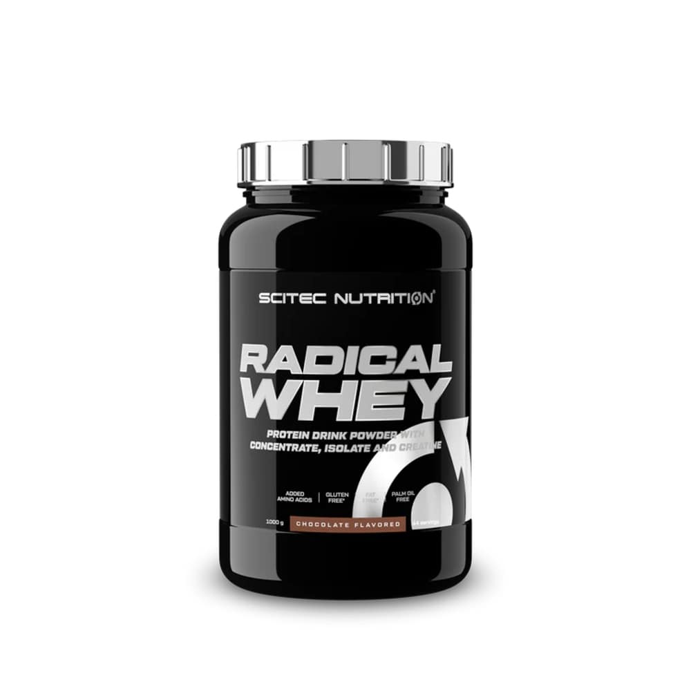 Izolat proteic din zer cu aroma de ciocolata Radical Whey, : Farmacia Tei online