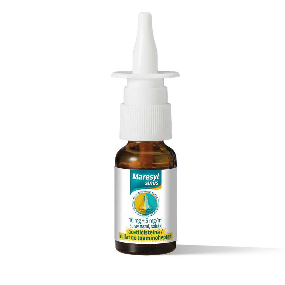 Maresyl Sinus, 10 mg + 5 mg/ml spray nazal, soluţie, 10 ml : Farmacia ...