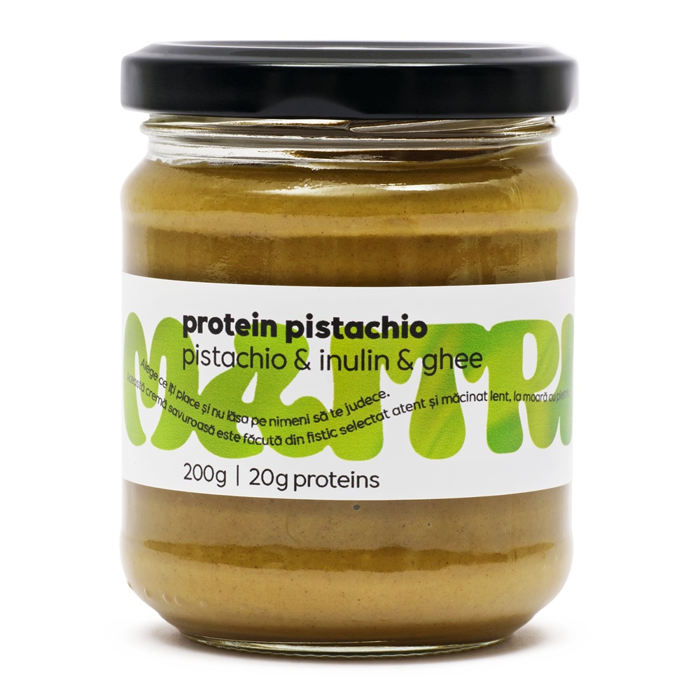 Crema de fistic cu inulina si ghee Protein Pistachio, Maitr : Farmacia ...