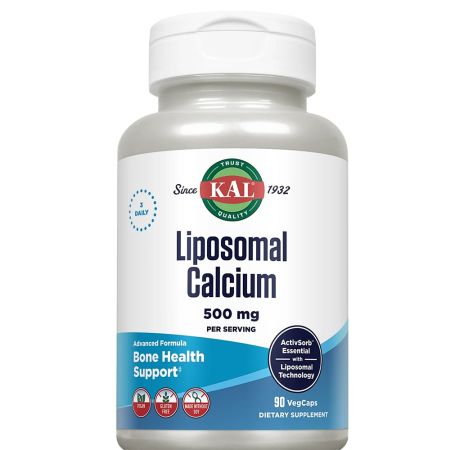 Liposomal Calcium Kal, 500 mg, 90 capsule vegetale, Secom : Farmacia ...