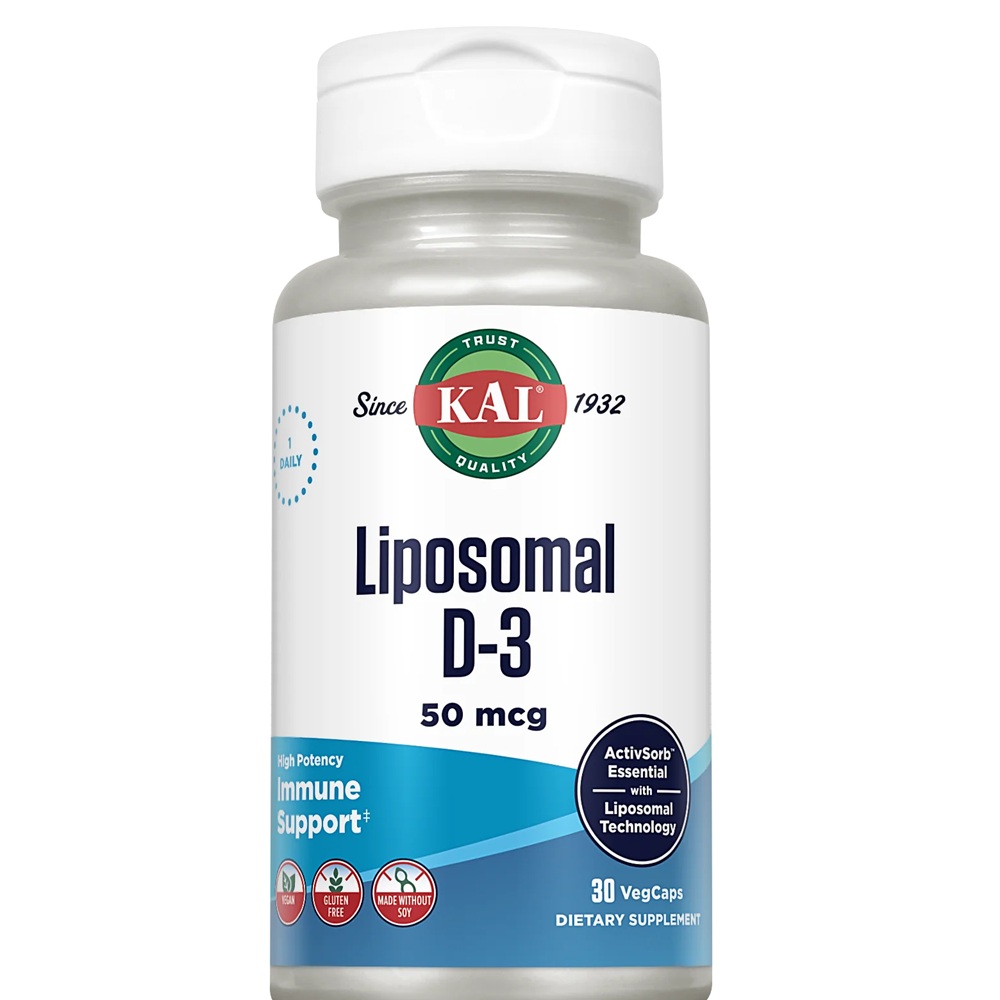 Vitamina D3 Liposomal Kal, 30 capsule vegetale, Secom : Farmacia Tei online