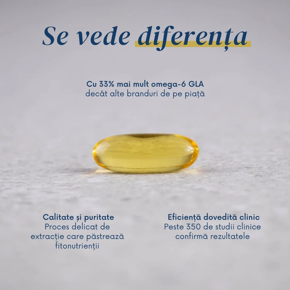 Pure Evening Primrose Oil, 500 mg, 90 capsule, Efamol : Farmacia Tei online