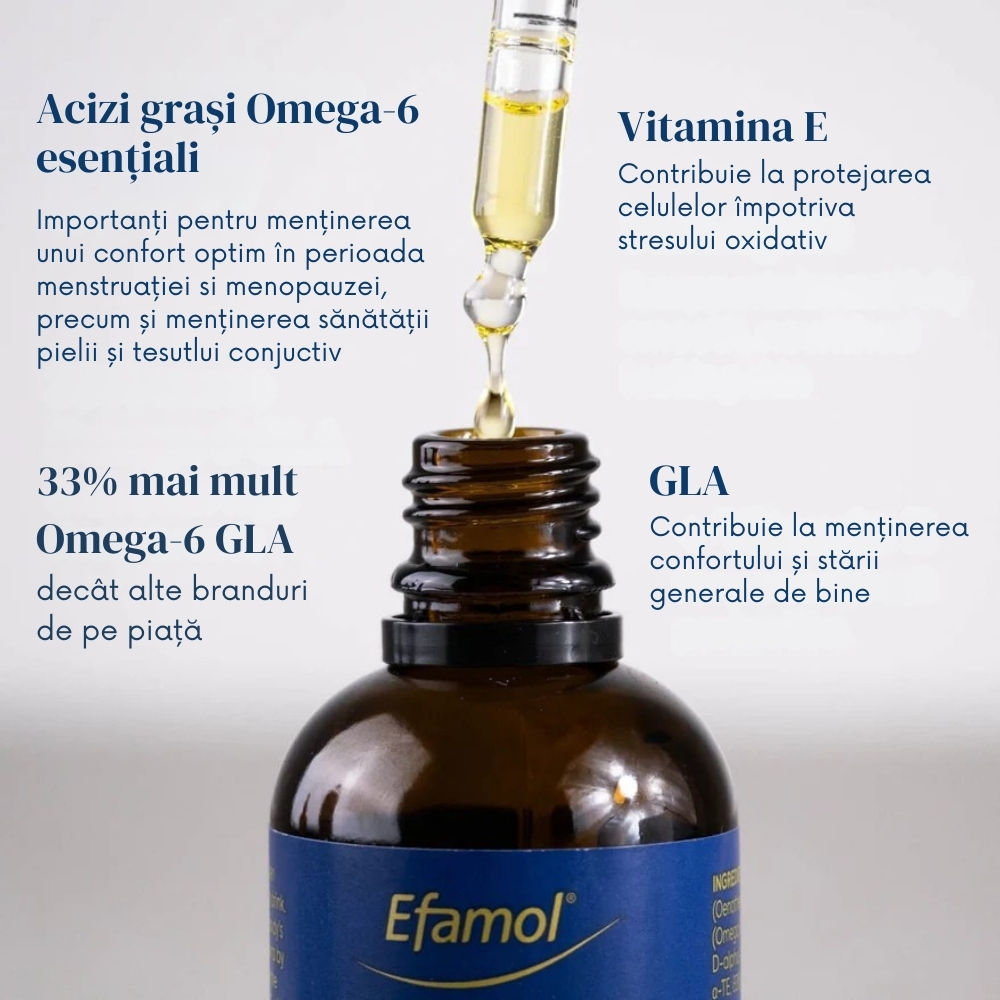 Picaturi Pure Evening Primrose Oil, 904 mg, 60 ml, Efamol : Farmacia ...