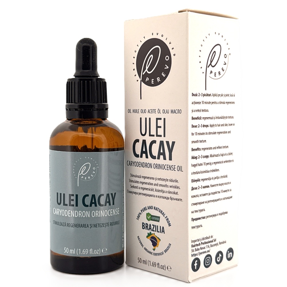 Ulei pentru ten si corp Cacay, 50 ml, Perevo : Farmacia Tei online